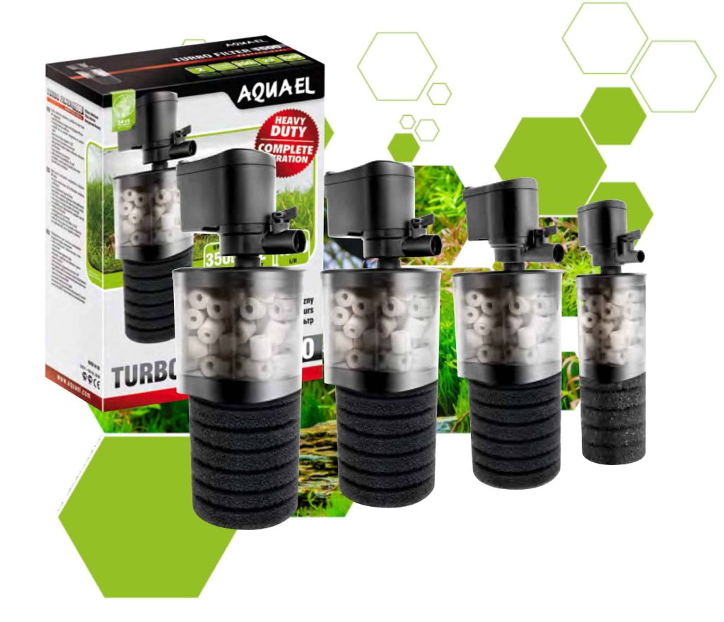 Aquael Turbo Filter Internal Filter 4 Sizes - Aquariums at Cranbourne